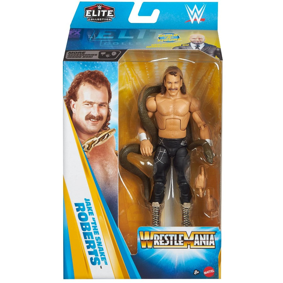 WWE Elite Collection (Wrestlemania) Jake "The Snake" Roberts – In Demand Toys