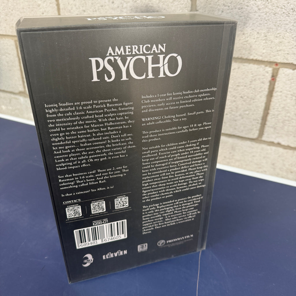 Iconiq Studios American Psycho Patrick Bateman 1/6 Scale Collectible F – In Demand Toys