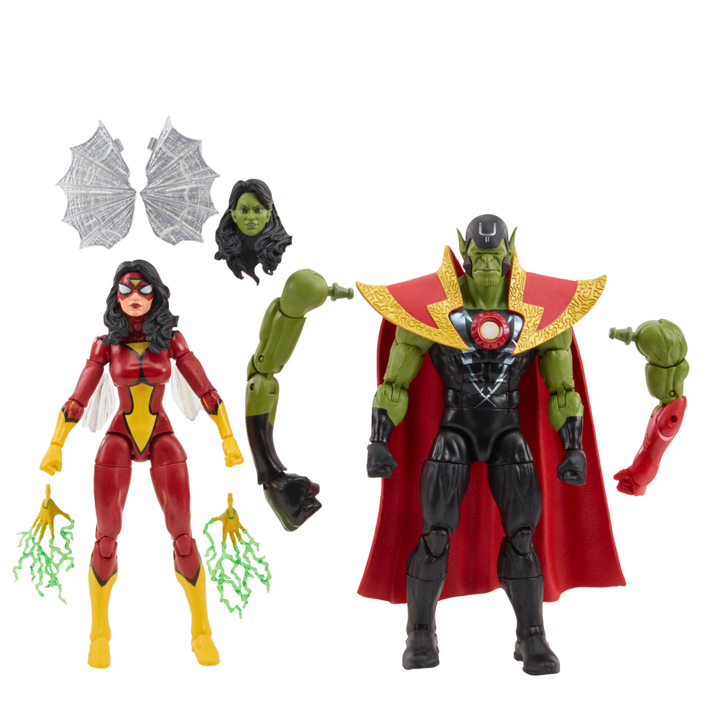 Marvel Legends 60th Anniversary Skrull Queen and Super Skrull – In Demand Toys