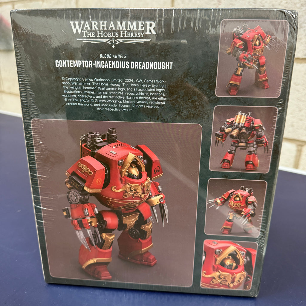 JOYTOY 1/18 Warhammer Blood Angels Contemptor-Incaendius Dreadnought ...