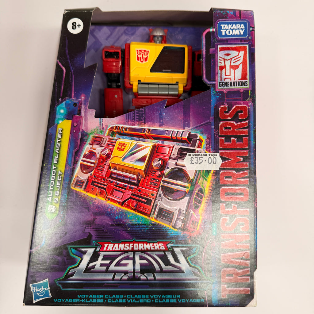 Transformers Legacy Voyager (G1 Universe) Blaster – In Demand Toys