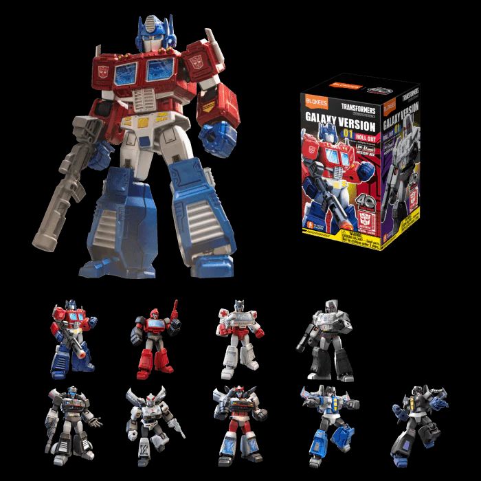 Transformers Blokees Galaxy Version 01 Roll Out SINGLE RANDOM BLIND BO ...