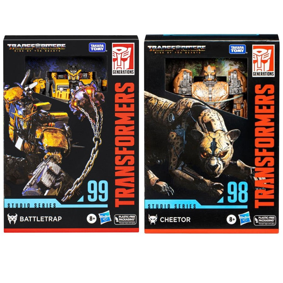 Transformers Studio Series (Rise of the Beasts) Battletrap & Cheetor B ...