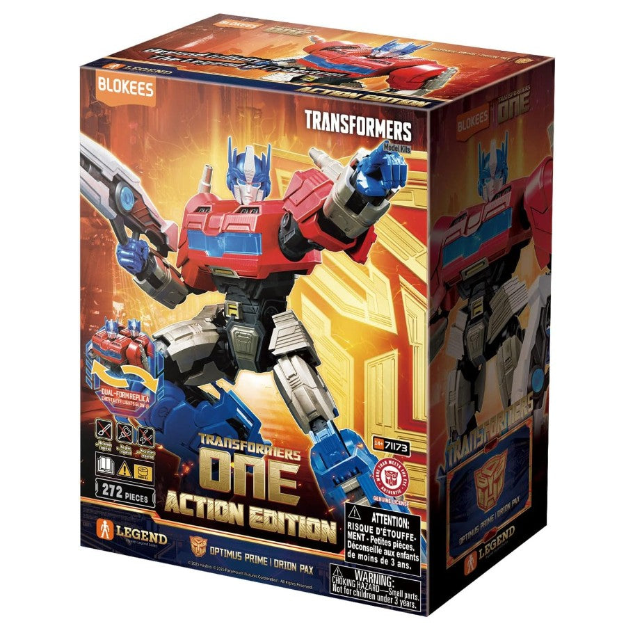 Transformers Blokees Action Edition TFONE Optimus Prime / Orion Pax ...