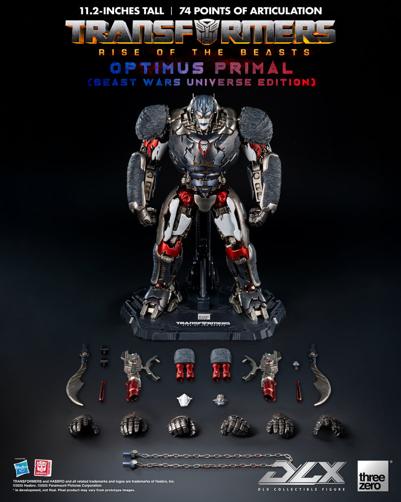 PRE-ORDER THREEZERO Transformers DLX (Rise Of The Beasts) Optimus Prim ...