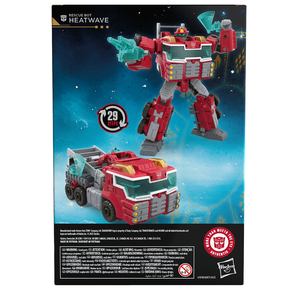 Transformers Age of the Primes Voyager Rescue Bot Heatwave – In Demand Toys
