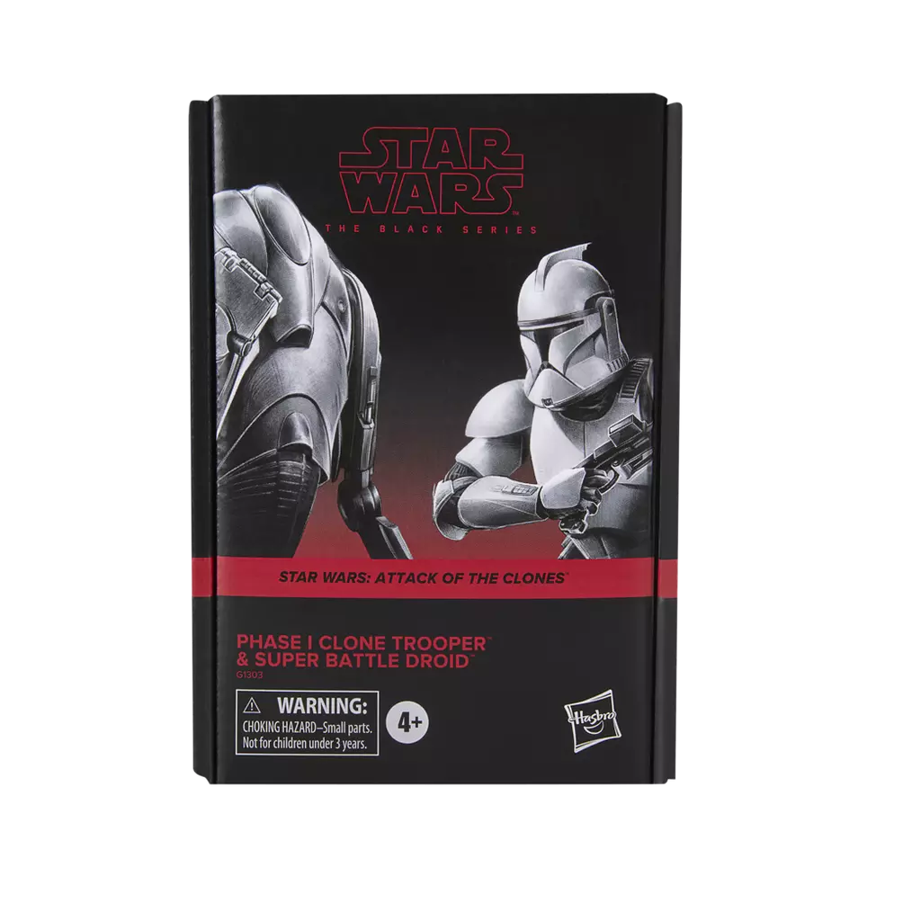 Star Wars Black Series Phase 1 Clone Trooper & Super Battle Droid – In ...