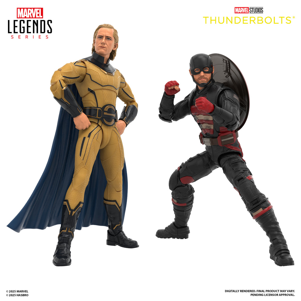 PRE-ORDER Marvel Legends Thunderbolts* John F Walker (USAgent) & Sentr ...