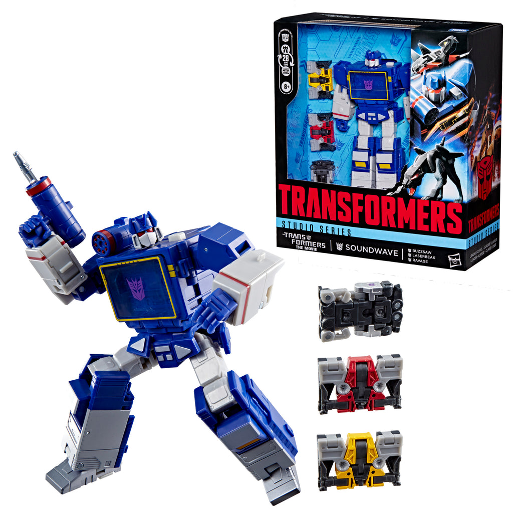 PRE-ORDER Transformers Studio Series (86 Movie) Leader Soundwave MAXIM ...