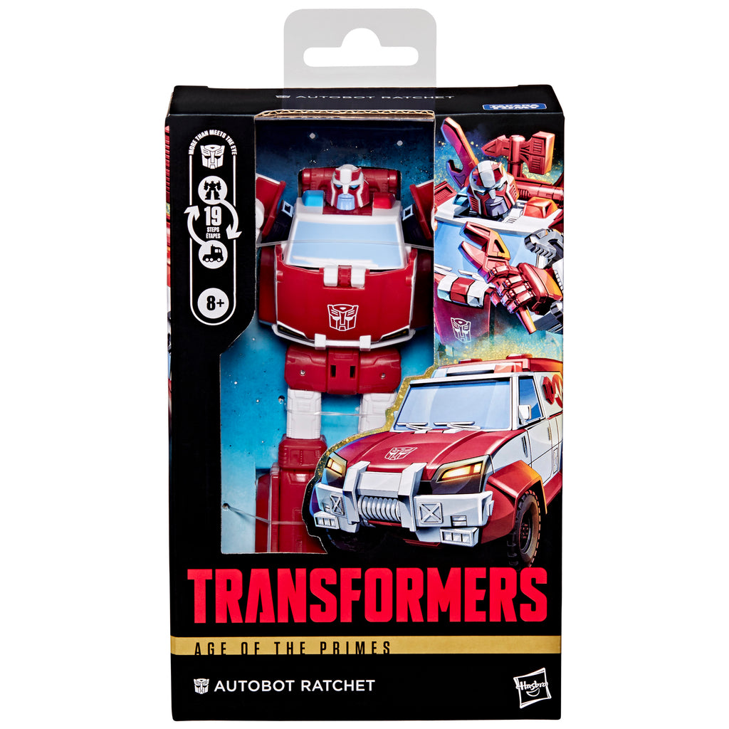 PRE-ORDER Transformers Age of the Primes (TF Animated) Deluxe Ratchet ...