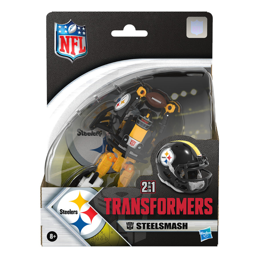 Transformers X NFL Collab Pittsburgh Steelers Steelsmash – In Demand Toys