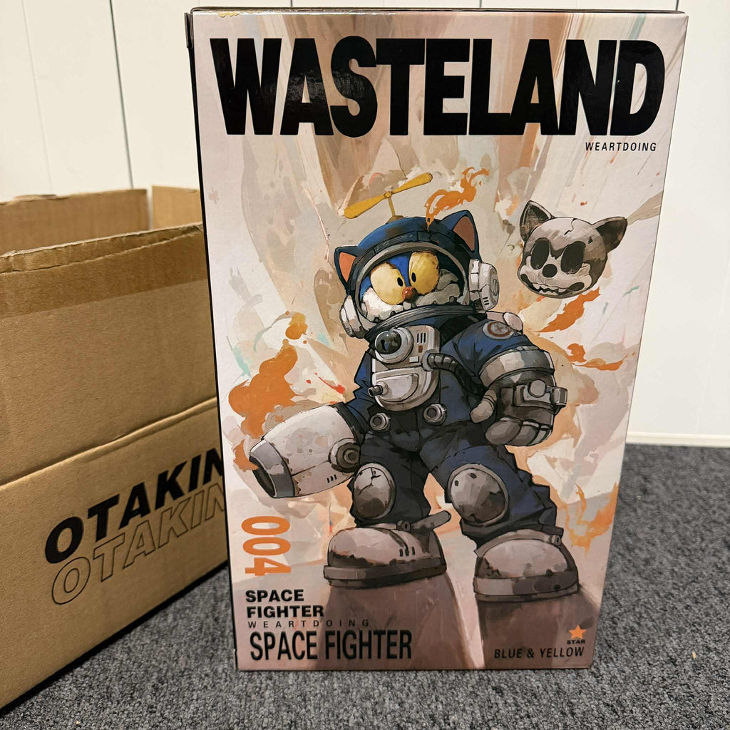 WEARTDOING Wasteland Space Fighter Space Mouse (Silver) 1/12 Scale Act ...