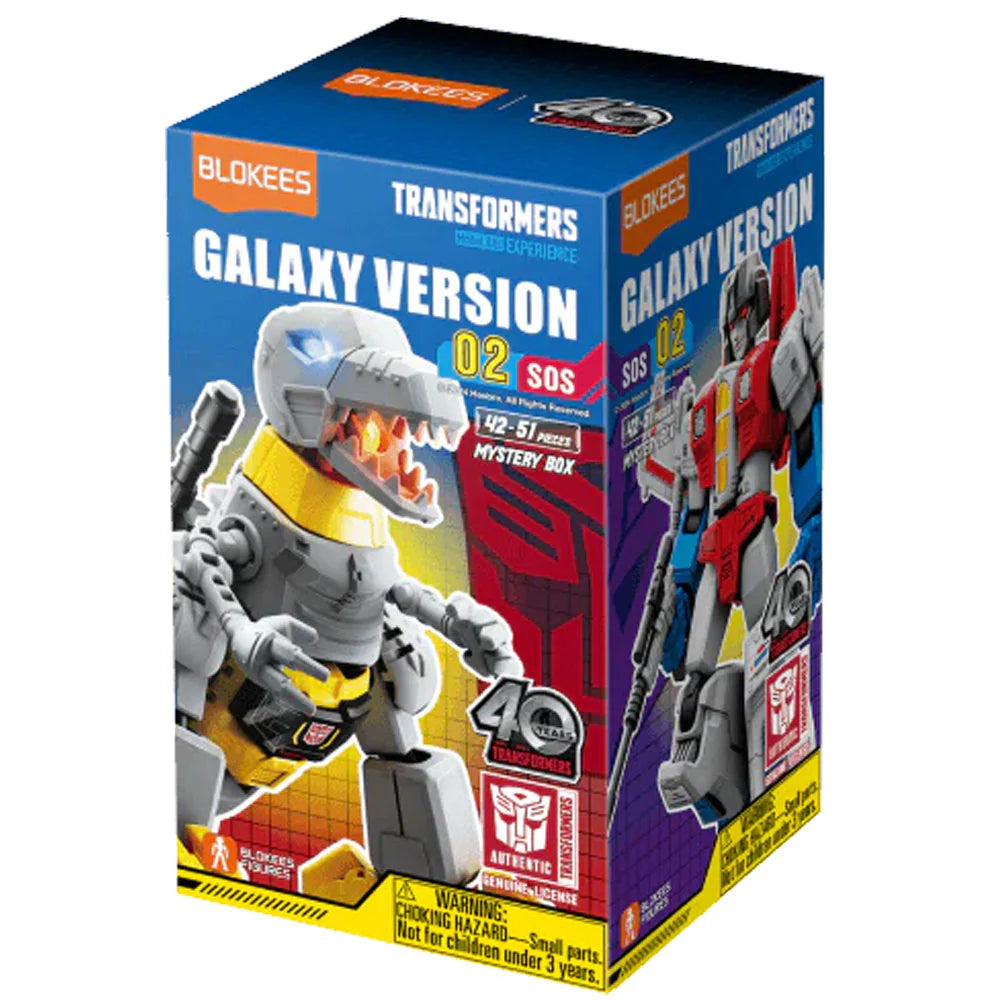PRE-ORDER Transformers Blokees Galaxy Version 02 SOS BOX OF 9 FIGURES ...