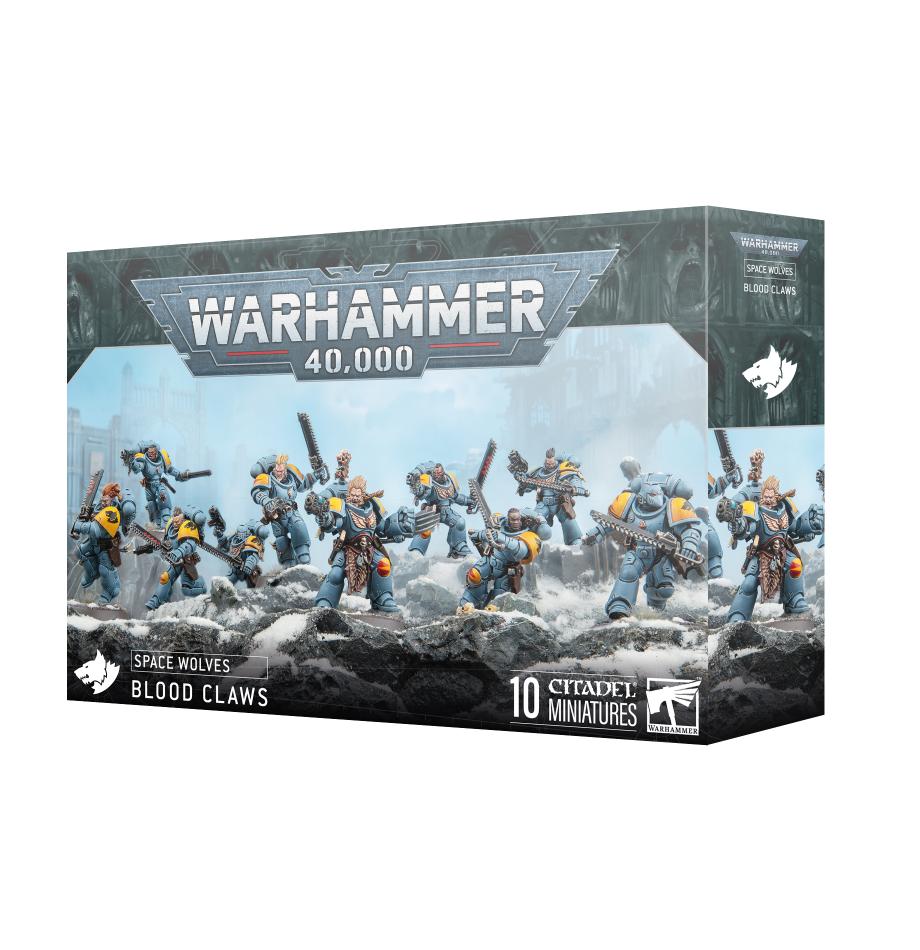 Warhammer 40,000 Space Wolves Blood Claws – In Demand Toys