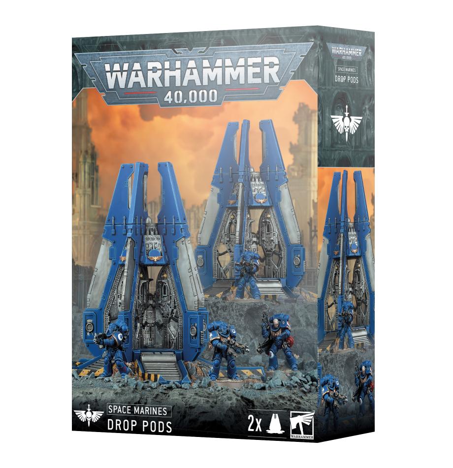 Warhammer 40,000 Space Wolves Drop Pods – In Demand Toys