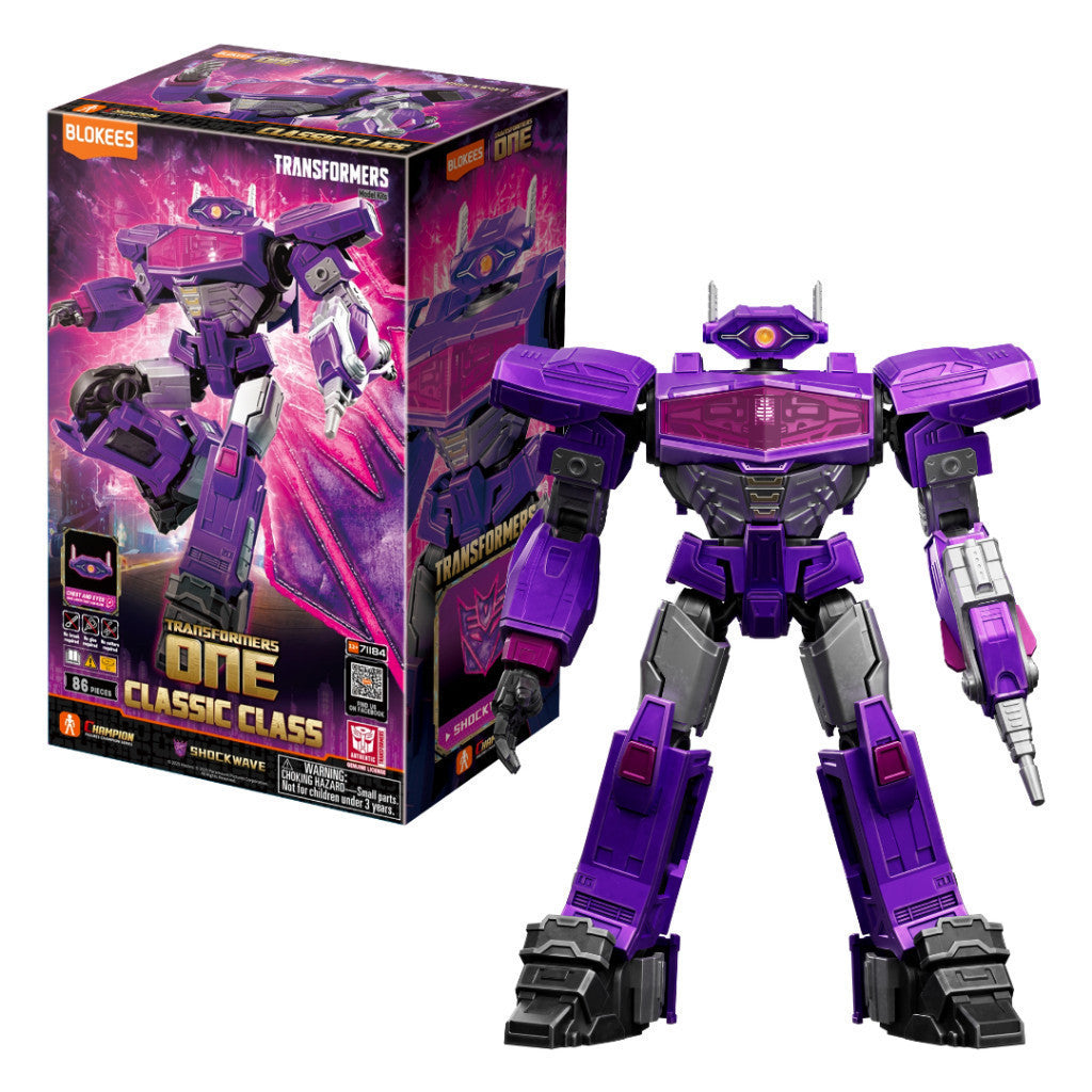 Transformers Blokees Classic Class TFOne Shockwave – In Demand Toys
